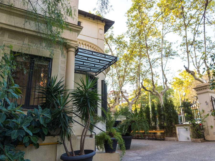 Fachada da propriedade