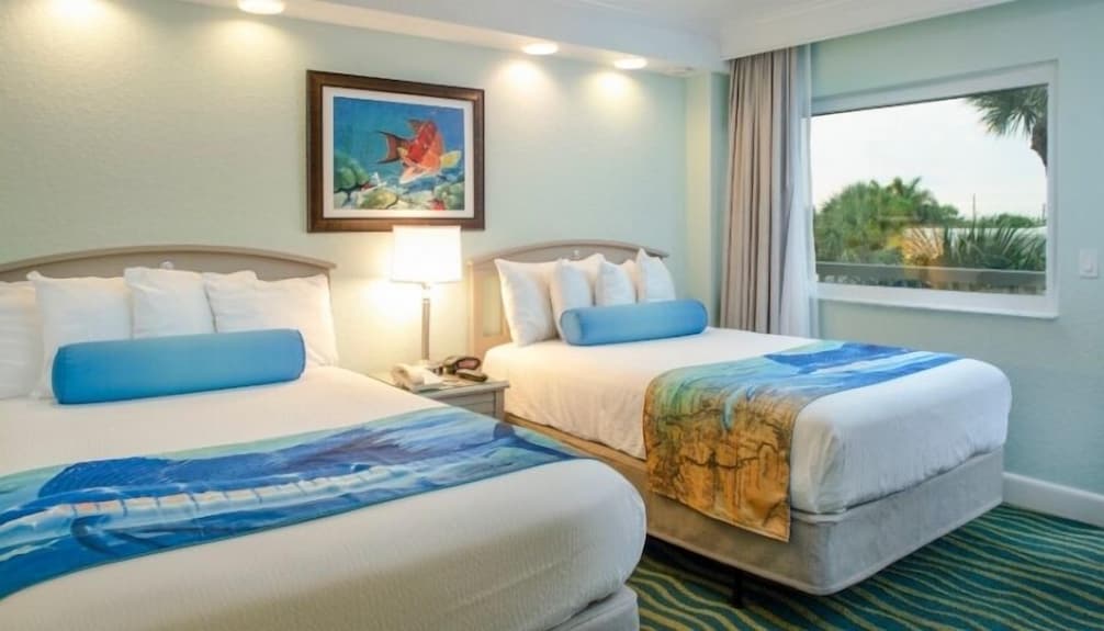 Deluxe 2 Double Beds At Rumfish Beach Resort - Treasure Island, FL