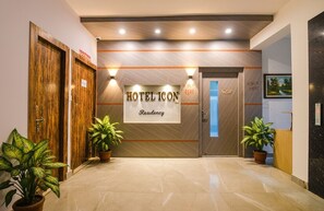 Entrada do alojamento