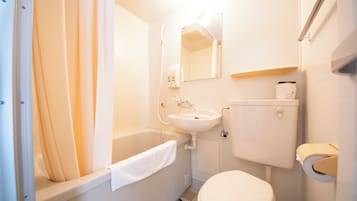 Chuveiro/banheira combinados, produtos de toalete grátis