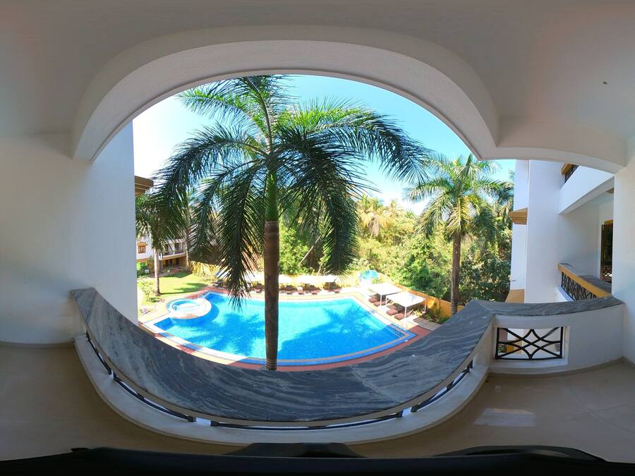 Vista para o jardim
