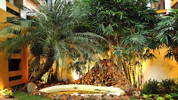 Vista para o jardim