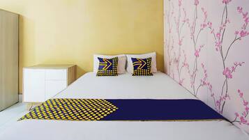 Quarto Duplo Standard | Secretária, Wi-fi grátis, roupa de cama fornecida