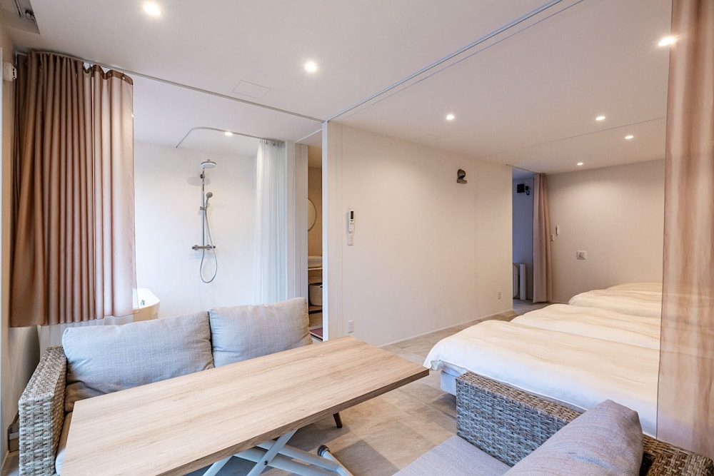 Rmogami A Type Roomfamilyfriendly Private Sauna 4 Single Beds / Mogami-gun Yamagata - Sakata