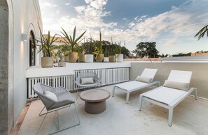 Quarto de Luxo | Terraço/pátio interior