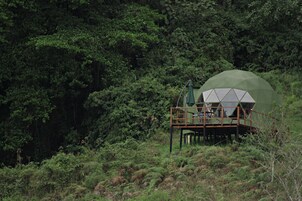 Suite Panorâmica, vista para a montanha | Terraço/pátio interior