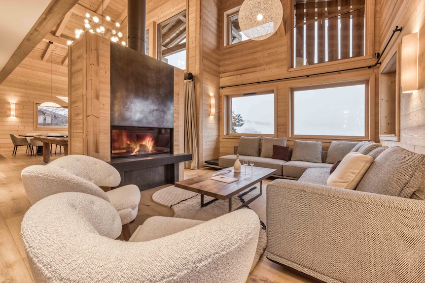 Chalet Iblou, Véritable Ski In / Ski Out Ultra Haut De Gamme - Combloux