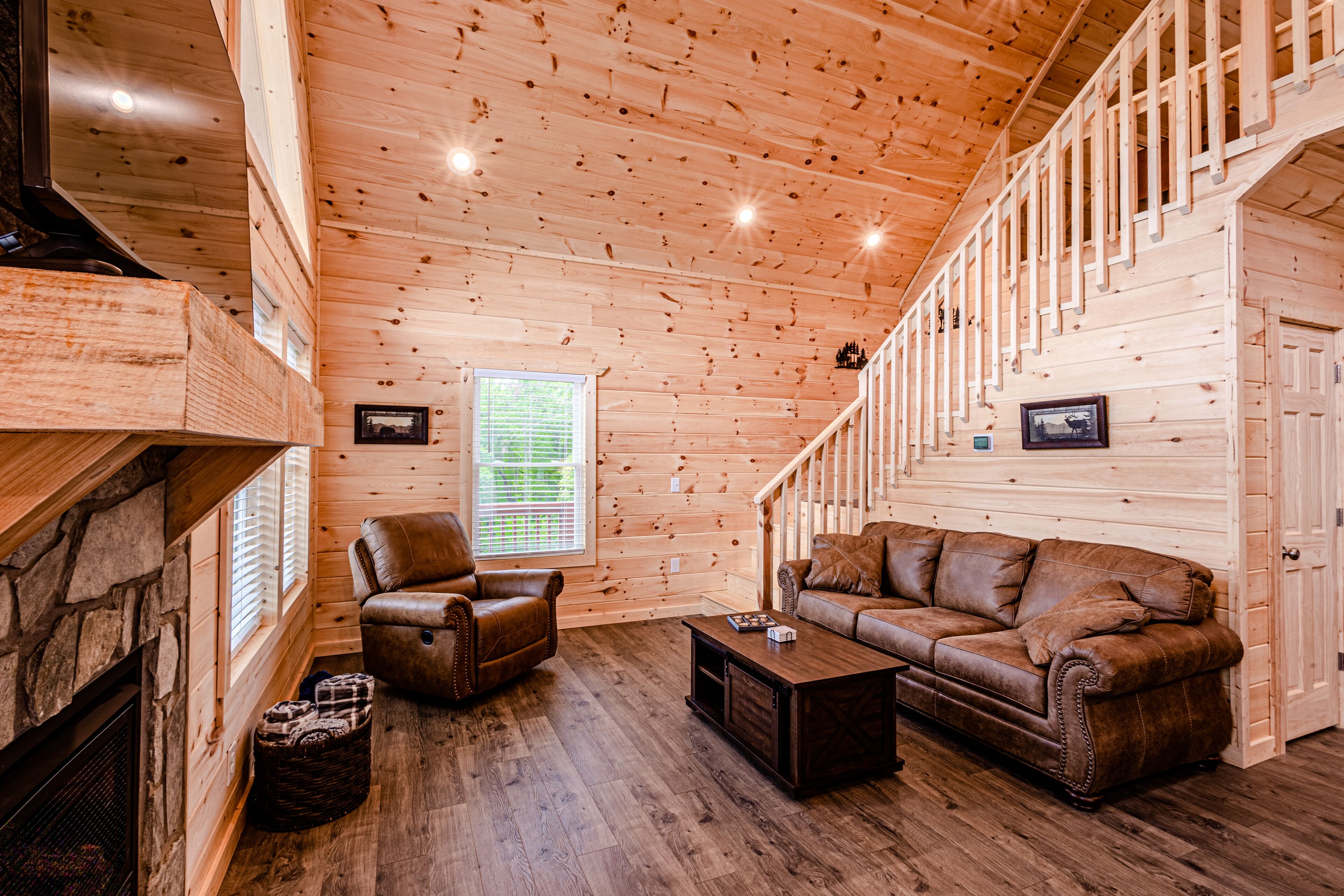 Near2town/deck/views/hot Tub/fireplace/fire Pit/loft - Bryson City, NC