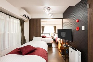Apartamento, várias camas, não fumadores | 1 quarto, Wi-fi grátis, roupa de cama fornecida 