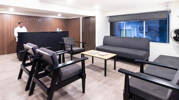 Sala de estar do lobby