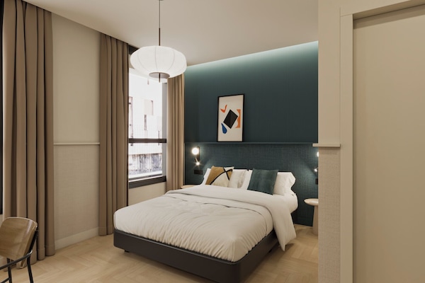 1 quarto, minibar, cortinas/cortinados opacos, quartos insonorizados