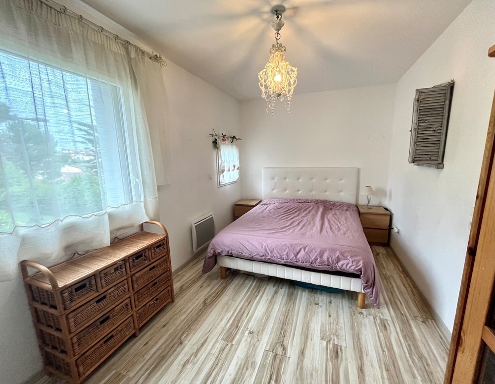 Charming 2-storey Semi-detached House With Roof Terrace And Sea View - Bidart