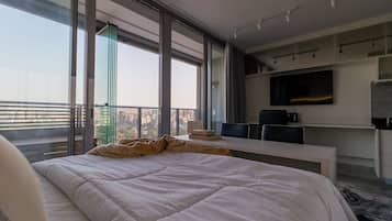 Apartamento | 1 quarto, escrivaninha, Wi-Fi de cortesia