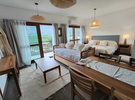 Estúdio Comfort, vista para as vinhas