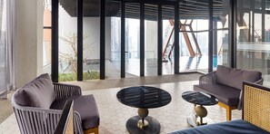 Sala de estar do lobby