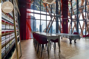 Sala de estar do lobby