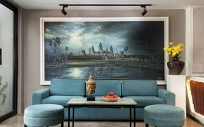 Sala de estar do lobby