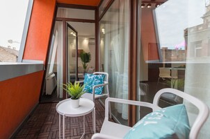 Apartamento Cidade | Terraço/pátio interior