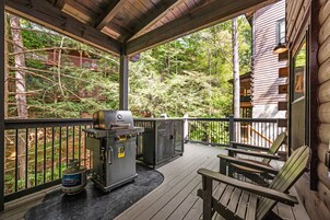 Cabana, 2 quartos | Área para churrasco/piquenique