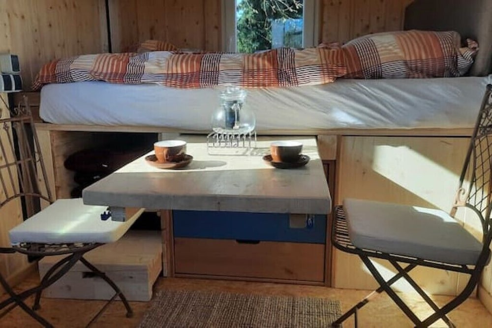Zirkuswagen: Glamping Küche Parken Hofladen - Brandenburg
