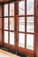 Entrada do alojamento