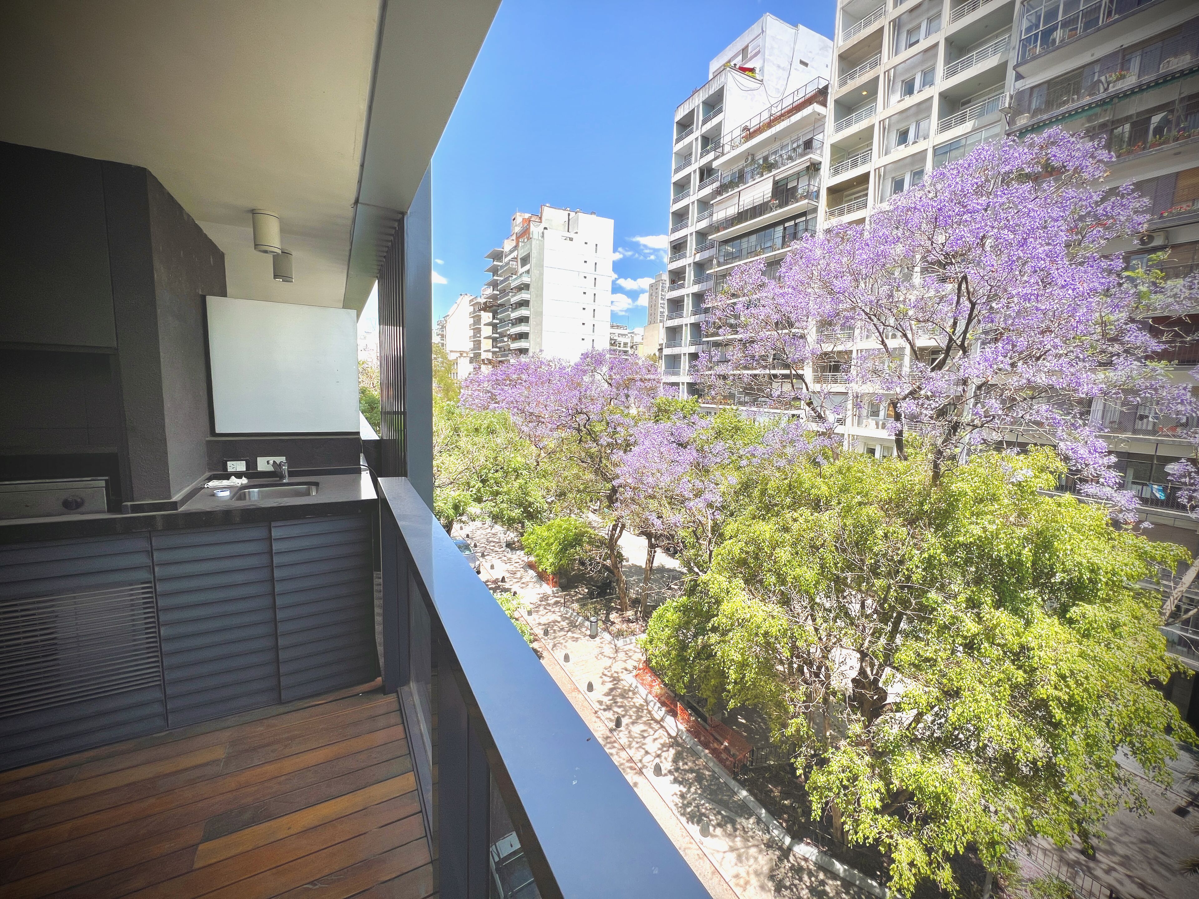 Apartamento exclusivo, 1 quarto, vista para a cidade (PV1) | Sacada