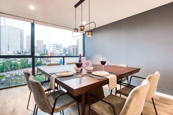 Apartamento Exclusivo | Sala de jantar