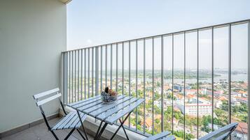 Apartamento empresarial | Terraço/pátio