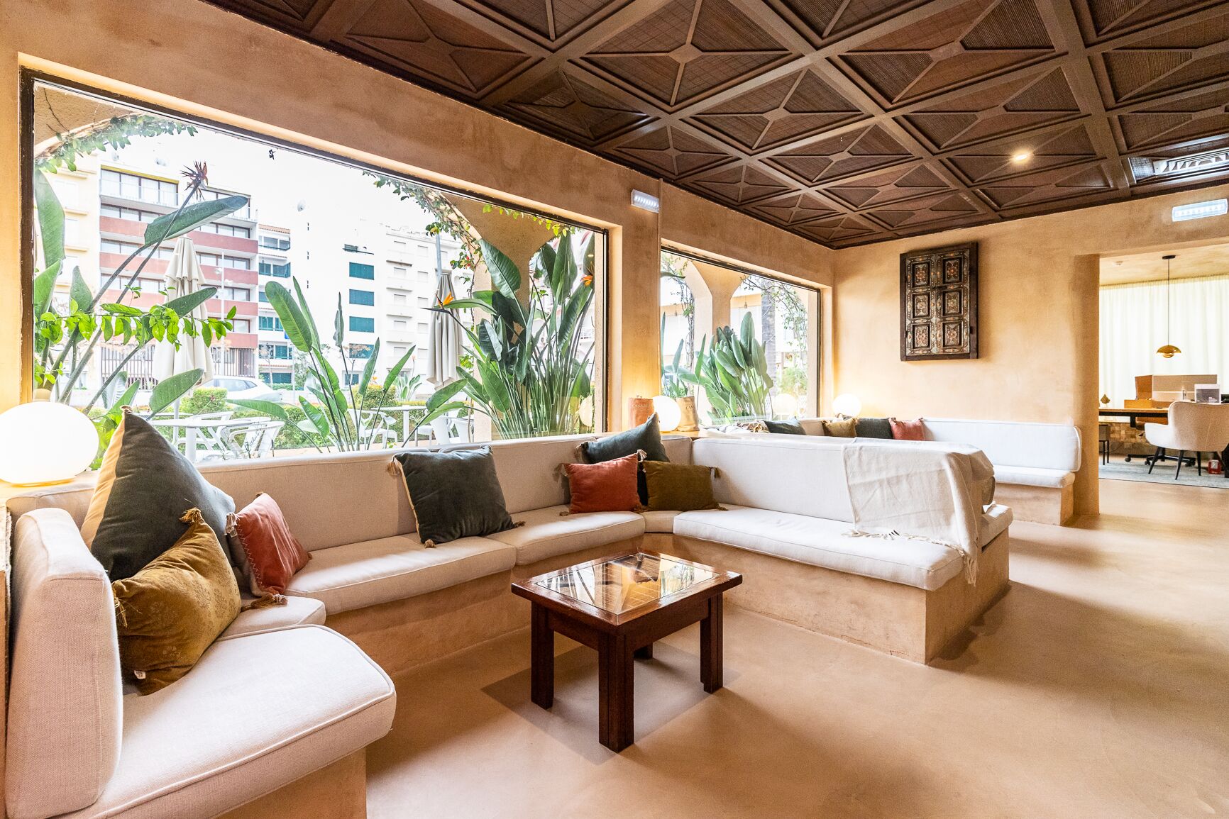 Sala de estar do lobby