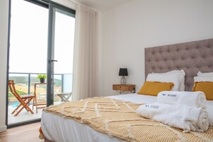 Suite Panorâmica | Roupa de alta qualidade, secretária, quartos insonorizados 
