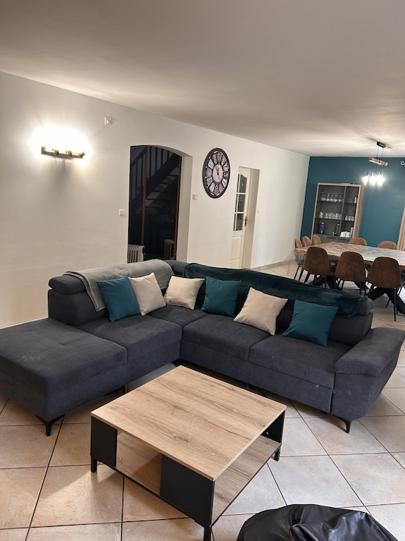 Villa 6 Chambres 14 Personnes Piscine Chauffée Et Spa - Saint-Vincent-sur-Jard