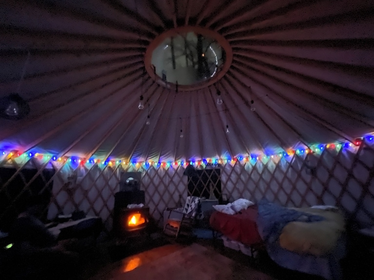 A Yurt In The Trees. Close To Portland But Close To Nature. Treeyurt Maine - Yarmouth, ME