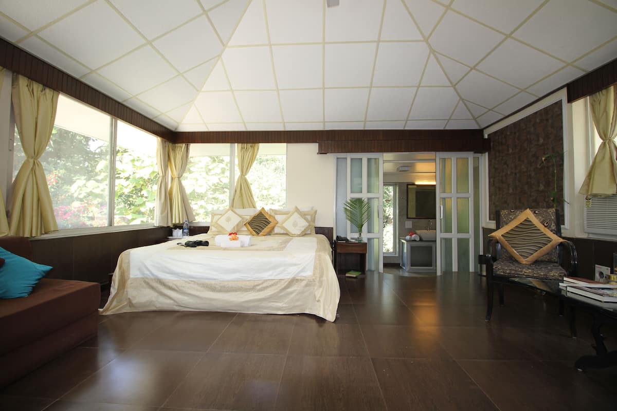 Casa de Campo Deluxe | 1 quarto, roupa de alta qualidade, com mobília individualizada