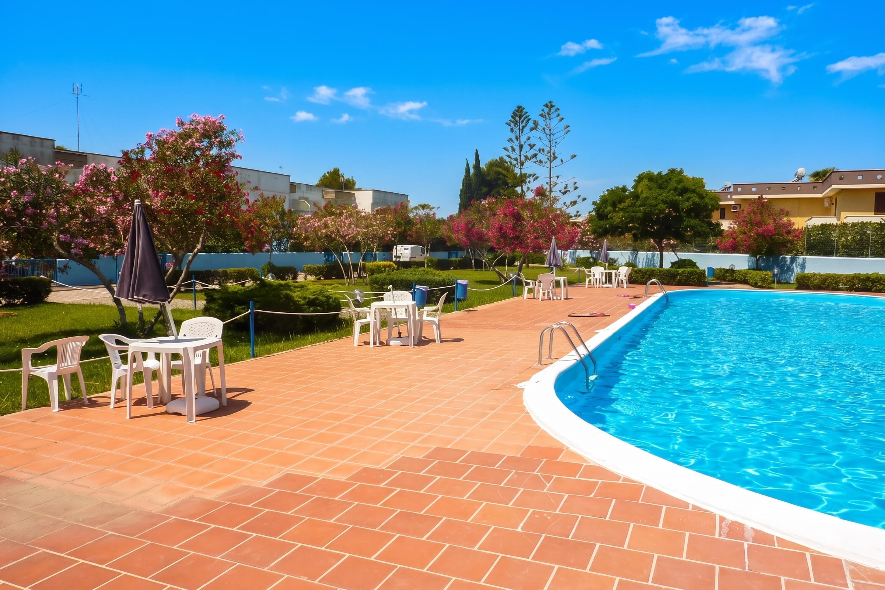 Casa Familiar, 2 quartos, 2 casas de banho (Villetta Relax with Garden, Pool and) | Piscina | Piscina exterior sazonal 