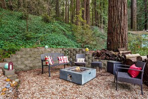Cabana de Madeira Familiar | Terraço/pátio interior
