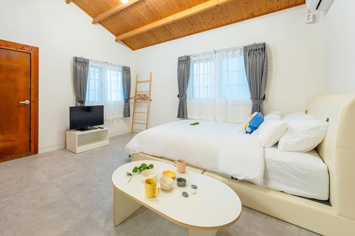 Quarto Básico, 1 quarto (B202(All-Season BBQ / Pets)) | 1 quarto, Wi-fi grátis