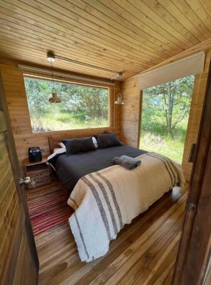 Chalet  Refugio Vip Panorámico, Entre Eucaliptus Y Pinos, Jacuzzi. - Tenjo