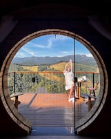 Vista para a montanha
