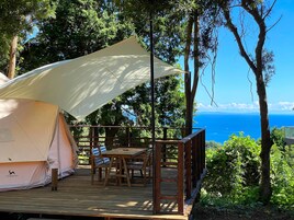 Barraca família, para não fumantes | Vista para praia/oceano