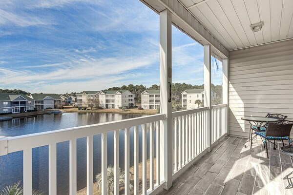 Sunset Beach Condo W/ Balcony, 5 Mi To The Ocean! - Sunset Beach, NC