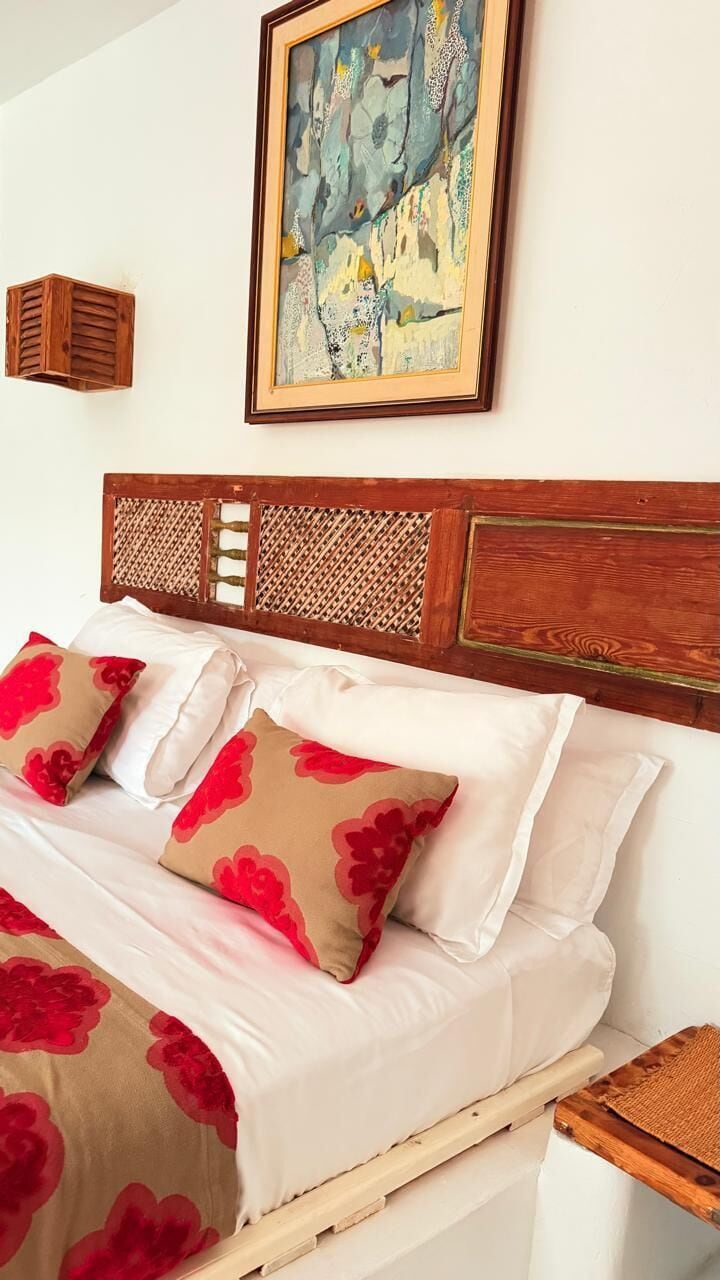 Quarto casal ou duplo luxo, 1 cama King, vista para o jardim | Camas Select Comfort, frigobar, individualmente decorados