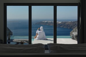 Executive Suite with Infinity Heated Pool | Terraço/pátio interior