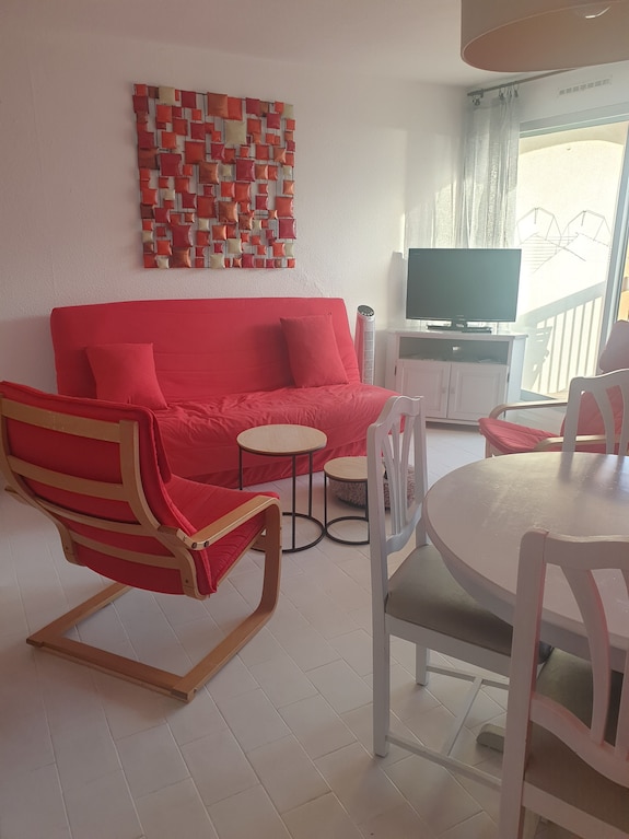 T2 Cabine De 37m² Vue Mer à 150m De La Plage - Saint-Cyprien