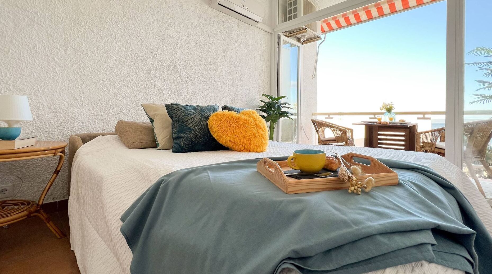 Vistas Espectaculares, Primera Línea Mar, Balcón, A/c - Coma-ruga