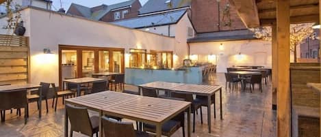 Refeições ao ar livre