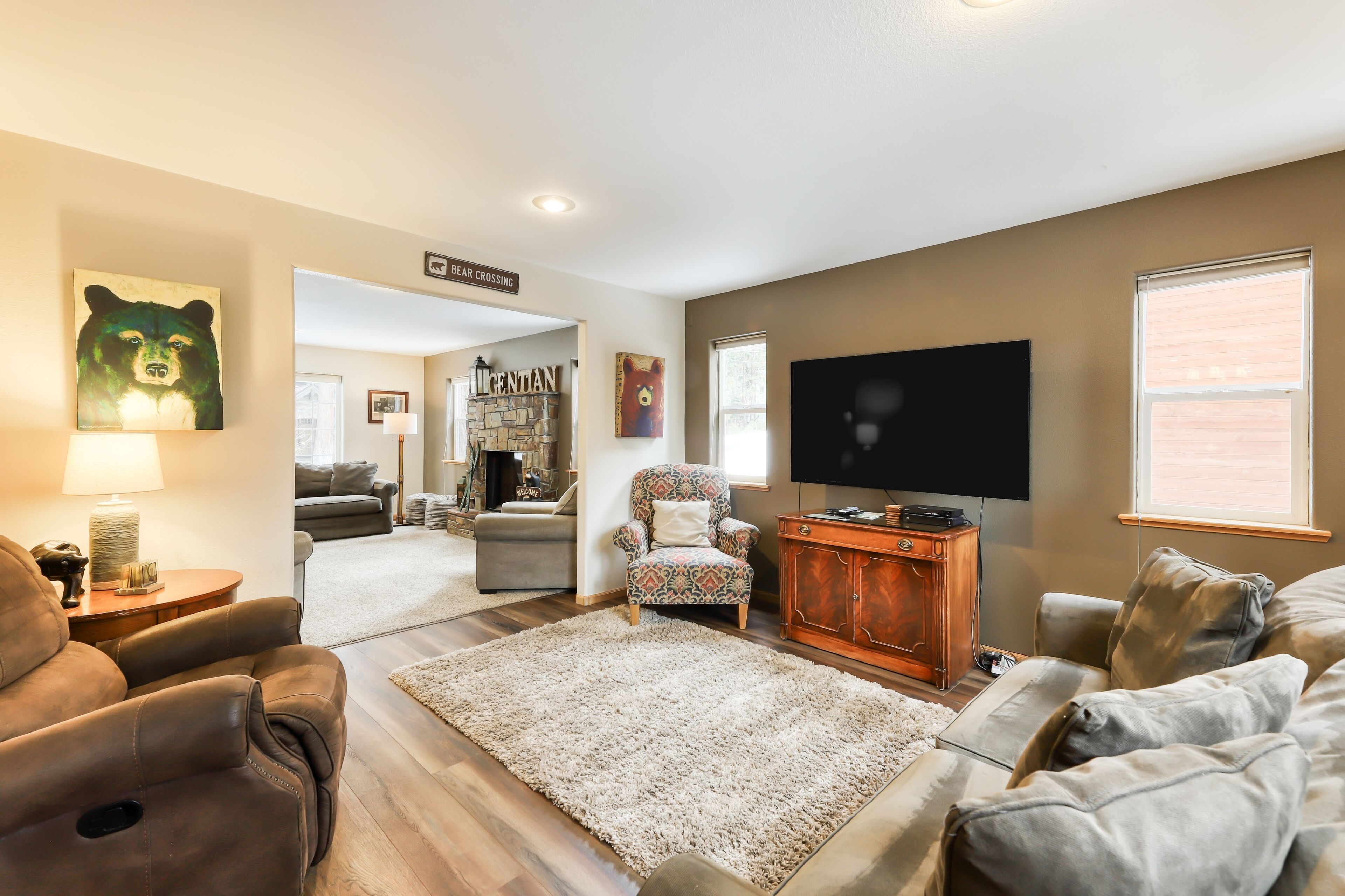 Idyllic Nature Retreat Near Skiing With Large Yard, Fireplace, Deck, & Game Room - South Lake Tahoe, CA