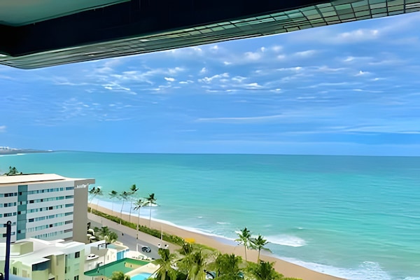 Perto da praia, praia de areia branca