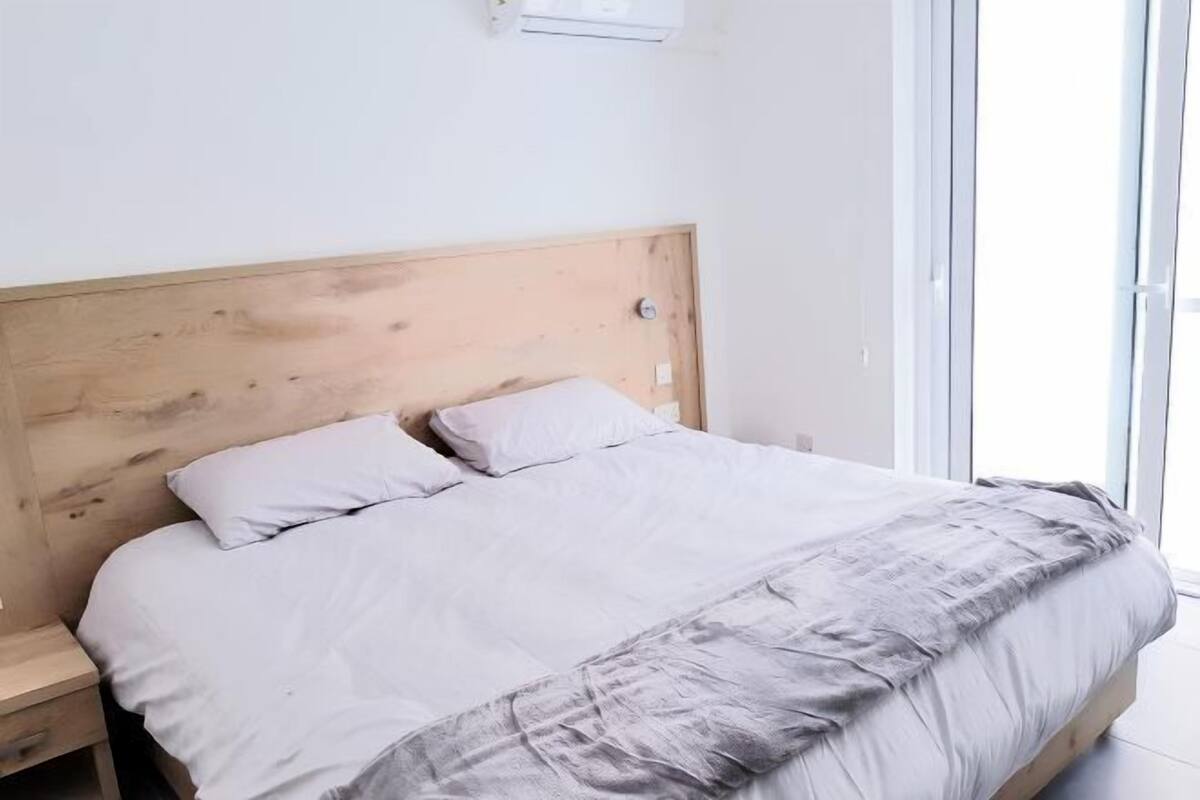 1 quarto, roupa de alta qualidade, camas de colchão Select Comfort