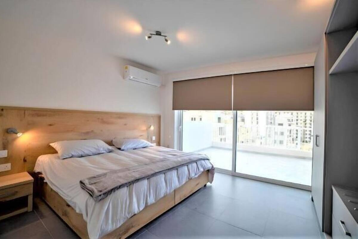 1 quarto, roupa de alta qualidade, camas de colchão Select Comfort