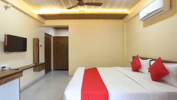 Camas de colchão pillowtop, roupa de cama fornecida